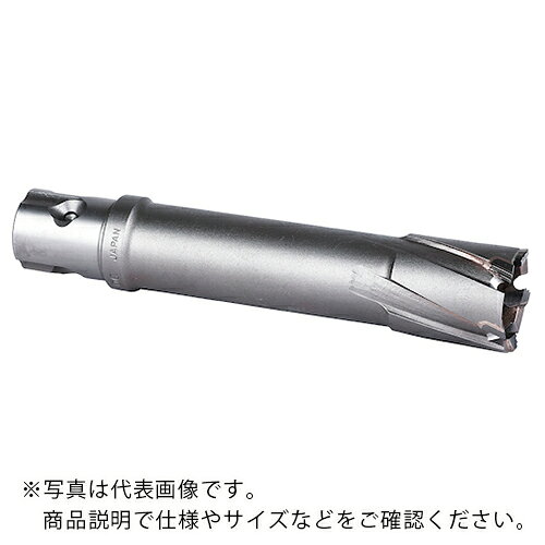 特長：機械取り付け部がワンタッチタイプです。独自の3分割刃先形状により、耐久性が大幅にアップします。用途：被削材:鋼板、形鋼、ステンレス板、鋳鉄など。溶接構造用鋼材（SM材）対応。建築構造用鋼材（SN材）対応。被削材:厚さ75mmまでの鋼板...
