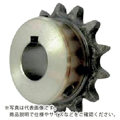 特長：軸穴完成スプロケットです。現場で即取り付けが可能です。用途：チェーン駆動用。仕様：歯数：18外径(mm)：199軸穴径(mm)：18ボス径(mm)：107総幅(mm)：50キー幅(mm)：14キー高さ(mm)：3.8新JIS　チェーン...