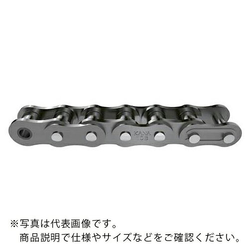 特長：KANAローラチェーンは、徹底した品質管理で製作しているコストパフォーマンス商品です。仕様：列数：1適合チェーンNo.：12BKANA 標準ローラチェーン BS/DIN規格材質／仕上：鉄　●メーカー取寄商品について 本商品はメーカーか...