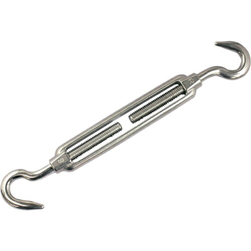 特長：両側がフックタイプのスタンダードなステンレス製ターンバックルです。仕様：A(mm)：132B(mm)：193C(mm)：9サイズ：M6材質／仕上：SUS304　●メーカー取寄商品について 本商品はメーカーからの取寄商品となります。 納...