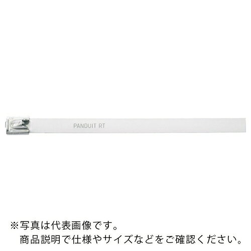 特長：硬い束線の結束を可能にしたステンレスバンドです。硬く弾力性のないもの、振動のある箇所、過酷な環境でも強い締め付け力を保持します。硬い外装ケーブル、チューブ、コンジットパイプ、ラバーブーツ、パイプ、ヒートシールドなどの結束に最適です。3...