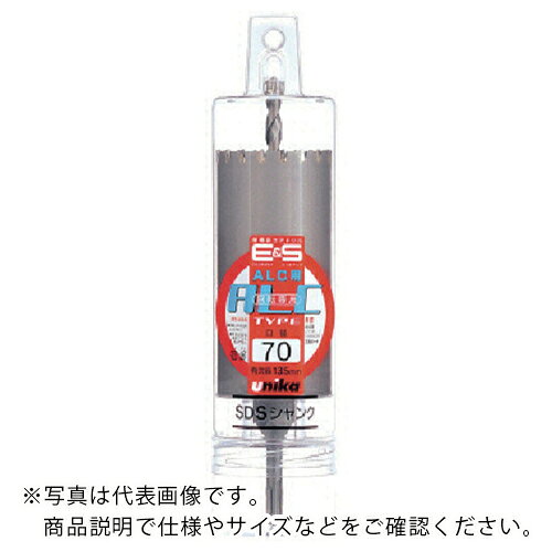 特長：空調ダクト配管工事に適しています。切削性、耐久性そのままに低価格を実現しています。難削材のALC板専用に設計しています。補強筋に噛み込まない刃先形状です。用途：空調ダクト配管工事に。仕様：刃径(mm)：40有効長(mm)：135刃厚(...