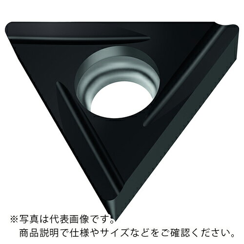 特長：旋盤チップ（ポジチップ）です。用途：主な用途：非鉄金属・非ISO。その他用途：難削材。連続および軽断続切削における仕上げ / 超仕上げ加工仕様：適合被削材：鋼・鋳鉄チップ形状：三角形切刃長L(mm)：9.624内接円IC(mm)：5....