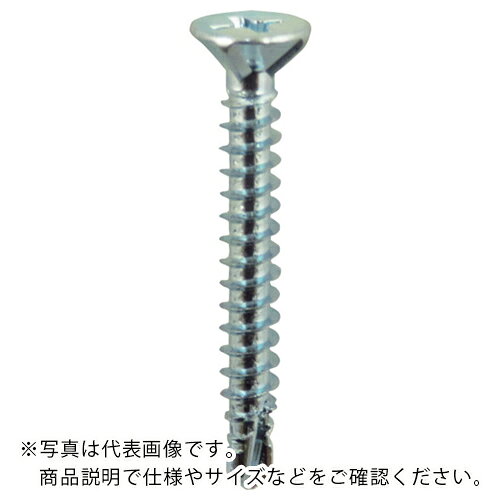 特長：木割れを防いで、仕上がりキレイです。特殊な先端形状で木材の端部に打ち込んでも木割れしにくいです。用途：木工用。仕様：寸法(mm)d：3.7全長(mm)：45ねじ部長さ(mm)：25適合ドライバー：プラスNO.2表面処理：三価ユニクロタ...