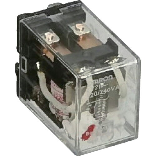 特長：パワー開閉の小形汎用リレーです。仕様：コイルサージ吸収機能：ダイオード定格電圧(V)：DC24コイル定格：DC24V36.9mA接点構成 2c接触機構 シングル接点材質：Ag合金端子構造 プラグイン端子保護構造：閉鎖型（ケース入り）動...