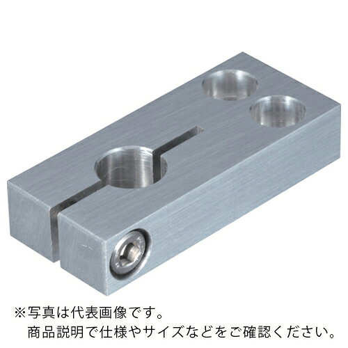 特長：シャフトと組み合わせが可能な取付ベースです。スリット構造のためシャフトに傷を付けることなく締め付けが可能です。機械上面などへ取付可能です。仕様：長さ(mm)：56適合シャフトD(mm):8 L(mm):56適合シャフトD：φ8mm材質...