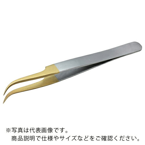 特長：先端が鋭く、また曲がっていますのでトゲを抜くこともできます。精密な作業にも向いています。用途：トゲ抜き作業に。精密部品のつまみ作業に。仕様：全長(mm)：114幅(mm)：10先端形状：先曲型トゲ抜材質／仕上：ステンレス(SUS410...