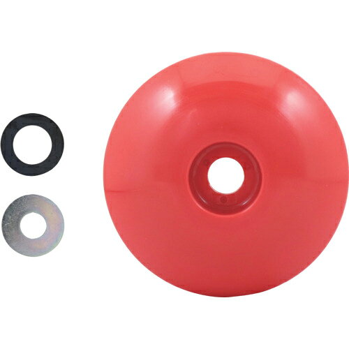 特長：純正の金属製安定板(接地カバー)と交換することで、地面に置いて滑らせて使いやすくなります。純正の金属製安定板(接地カバー)よりも径が大きいため、地面に置いた際に安定します。刈払機用チップソーでも使用可能です。用途：無双ツインブレードを...