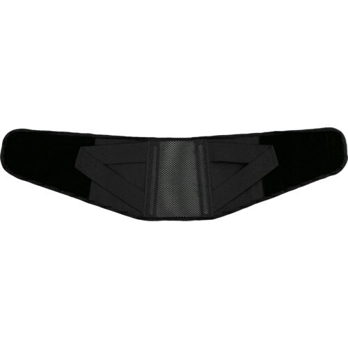 特長：軽量メッシュで快適、補助ベルトが固定力をアップする腰部固定帯です。2本のステーがしっかりサポートします。医療現場で採用されている信頼の品質です。仕様：色：ブラックサイズ：Lウエスト(cm)：90〜105腸骨範囲(cm)：90〜105軽...