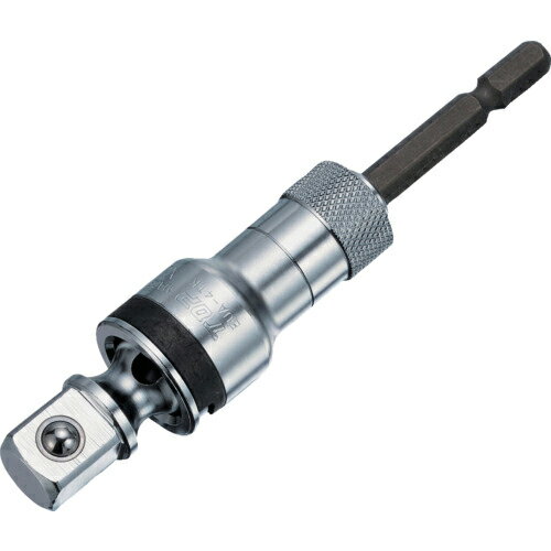 特長：ワンタッチでシャンク交換が可能です。シャンクが折れてアダプター内に残留しても取り出せます。ロングシャンク採用でより高トルクインパクトの使用でもねじれ応力を緩和し、軸折れを防ぎます。更なる高耐久、高寿命を実現したソケットアダプターです。...