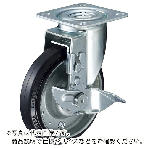 特長：新車輪採用による420Sタイプの軽量キャスターです。用途：オールマイティーな中・重量用キャスターです。仕様：許容荷重(daN)：160許容荷重(kgf)：163.2車輪径D(mm)：150車輪幅(mm)：40取付高H(mm)：190取...