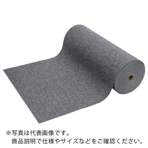 特長：不織布タイプの耐久性に富んだカーペットタイプの敷物です。簡単施工であらゆる場所に対応できます。防炎適合品です。防炎性能登録番号(EO050126)用途：立作業、工場通路、展示会ディスプレイなどの足元用マット。仕様：色：グレーサイズ長辺...