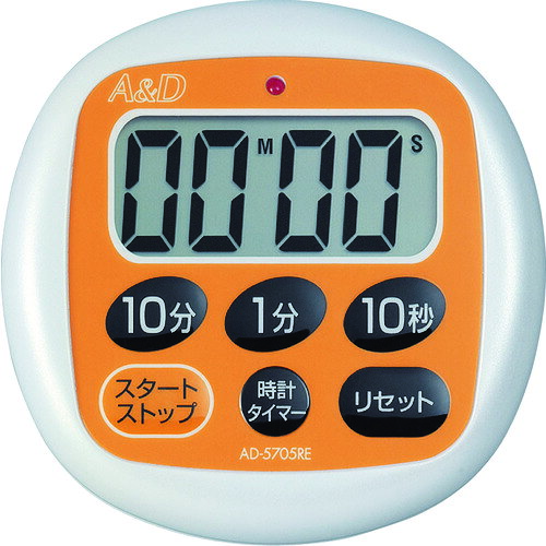 特長：100分形、防滴タイマーです。ブザー音とランプでアラームをお知らせします。文字高約18mmの見やすい液晶表示です。カウントアップ機能、プリアラーム、時計機能、マグネット付です。用途：学校、家庭、職場などあらゆる用途に。仕様：最大計時：...
