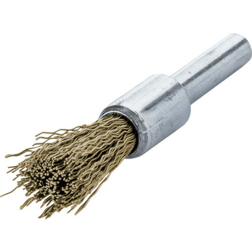 特長：電動工具等に容易に取付が可能です。高品位の線材を使用しており、耐久性に優れ、長寿命です。用途：奥まった場所や、角部分などの底面・コーナー研磨に。仕様：線径(mm)：0.3毛材：真鍮波線外径(mm)：12毛丈(mm)：20軸長(mm)：...