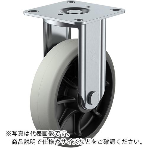 特長：取付ピッチが自在、自在ストッパー付、固定式共に同ピッチです。ウレタン車輪は耐油性、耐摩耗性に優れています。ホイール部分にナイロンを使用することにより、軽量に仕上がっています。カゴ車標準仕様のキャスターです。用途：ロールボックスパレット...