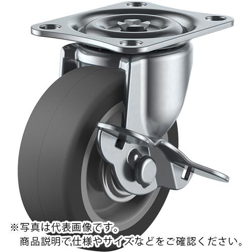 特長：床面に跡が付きにくい材質です。床面を汚しにくいエラストマー車輪を使用しています。用途：軽量用台車仕様：許容荷重(daN)：20許容荷重(kgf)：20.4車輪径D(mm)：38車輪幅(mm)：17取付高H(mm)：50取付座A(mm)...