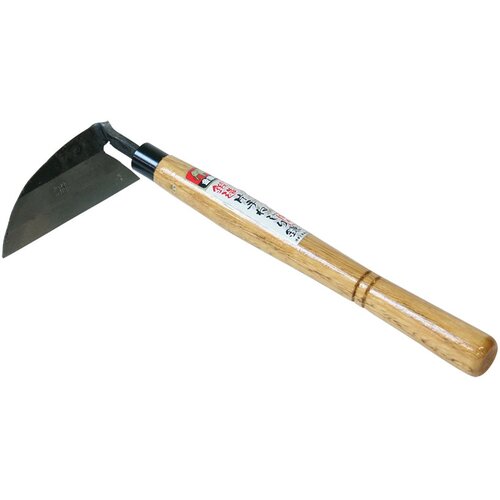 特長：刃先は複合材を使用し熱処理により耐摩耗性に優れ切れ味が良く、刃研ぎ可能です。用途：草削り作業。仕様：刃長(mm)：120全長(mm)：310柄の長さ(mm)　270材質／仕上：頭部：スチール柄部：天然木　●代表画像について 商品によっ...