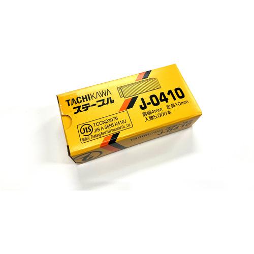 特長：エアータッカ用J04ステープルですJIS規格品です。JIS A 5556(工業用ステープル)用途：ラス張り・石膏ボード・リブラス・内装・木材仕様：肩幅(mm)：4足長(mm)：10線材幅(mm)：1.15線材厚さ(mm)：0.6色：メ...