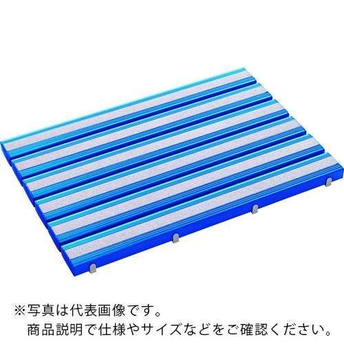 特長：滑り止め付き、抗菌剤入りで強度がある丈夫なスノコです。（お客様組立商品です）用途：ロッカールーム、シャワー室などに。仕様：色：青サイズ長辺(mm)：900サイズ短辺(mm)：600厚さ(mm)：48材質／仕上：本体：硬質塩化ビニールカ...