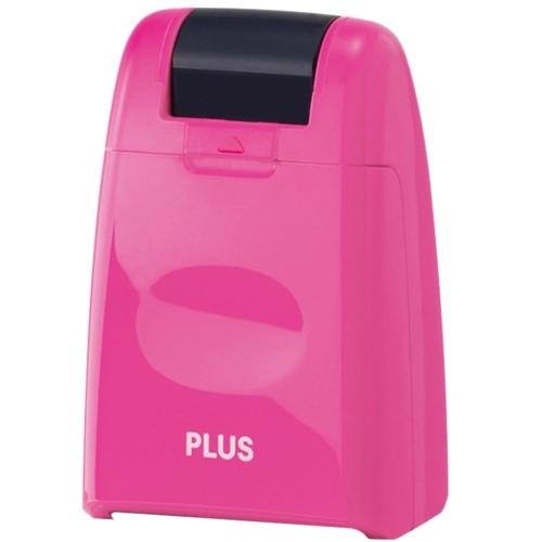 特長：住所・氏名など個人情報を見えにくくするスタンプです。ローラー式だから隠せる長さが自由自在です。インクカートリッジは簡単に交換することができます。仕様：本体色：ピンク印面サイズ(mm)：26幅(mm)：47奥行(mm)：38高さ(mm)...