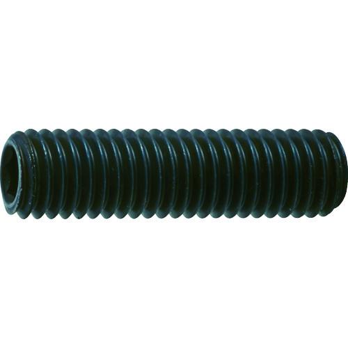 特長：SCM材を使用し、高い強度があります。仕様：寸法(mm)d：M8寸法(mm)L：15ねじピッチ(mm)：1.25六角穴対辺寸法(mm)：4強度区分：45H表面処理：黒染め（四三酸化鉄被膜）ねじ部長さ(mm)：15先端形状：平先パッケー...