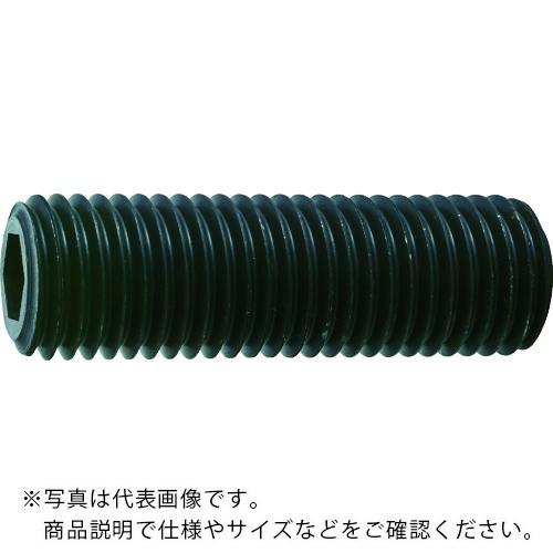特長：SCM材を使用し、高い強度があります。仕様：寸法(mm)d：M20寸法(mm)L：60ねじピッチ(mm)：2.5六角穴対辺寸法(mm)：10強度区分：45H表面処理：黒染め（四三酸化鉄被膜）ねじ部長さ(mm)：60先端形状：平先パッケ...