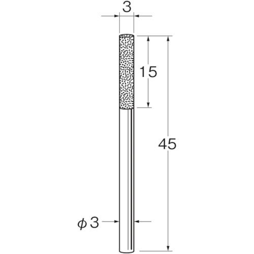 特長：ダイヤモンド工具で加工しにくい鉄系鋼材に最適です。厳選した最高級ボラゾン砥粒を使用しているため、切れ味が抜群で耐久性に優れています。用途：合金鋼、工具鋼、ステンレス鋼、炭素鋼等の焼入鋼の研削、研磨に。仕様：粒度(#)：150刃径(mm...