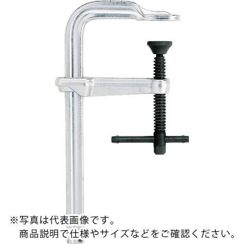 特長：強力タイプの重量級です。鉄工関係や大物重量物の加工などに最適です。ねじ頭が六角なので重締め付けの場合は、スパナやめがねレンチなどで締め付けができます。口開き150mm時の締め付け力は12kNです。仕様：全長(mm)：745最大口開き(...