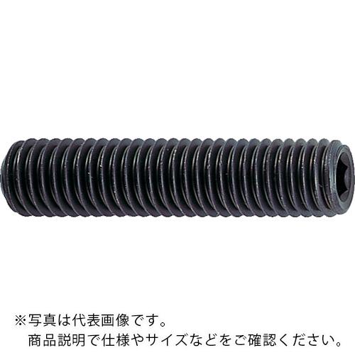 特長：SCM材を使用し、高い強度があります。仕様：寸法(mm)d：M3寸法(mm)L：4ねじピッチ(mm)：0.5強度区分：45H表面処理：黒染め（四三酸化鉄被膜）ねじ部長さ(mm)：4先端形状：クボミ先パッケージ：ボルトンパック（ブリスタ...