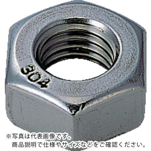 特長：片面面取りの一般的な六角ナットです。仕様：呼び径：5/16×18山二面幅寸法(mm)：14高さ(mm)：6.5強度区分：A2-50相当ナット種類：1種ナット寸法(mm)B：14.0寸法(mm)C：16.2寸法(mm)e：16.2寸法(...