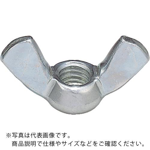 特長：手で締められるナットです。仕様：呼び径：W3/8羽根幅(mm)：36羽根高(mm)：18羽根幅D(mm)：36羽根高H(mm)：18呼び径d：3/8×16山パッケージ：ボルトンパック（ブリスター）強度区分：4T材質／仕上：スチール（S...