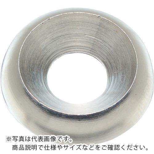特長：皿ねじを使用する場合、相手材に「ザグリ加工」をする必要がありますが、ロゼットワッシャーを使用することで加工をせずに皿ねじが使用でき加工の工程を省く事ができます。皿ねじ、丸皿ねじ用のワッシャーです。山形座金とも呼ばれます。用途：丸皿頭の...