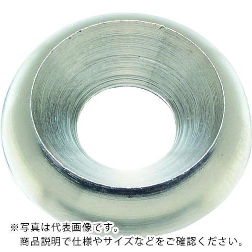 特長：皿ねじを使用する場合、相手材に「ザグリ加工」をする必要がありますが、ロゼットワッシャーを使用することで加工をせずに皿ねじが使用でき加工の工程を省く事ができます。皿ねじ、丸皿ねじ用のワッシャーです。山形座金とも呼ばれます。用途：丸皿頭の...