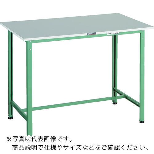 特長：RoHS2対応のリノリューム天板です。立ち作業に適した高さで一定の作業姿勢を保つことができ、作業者の腰痛対策、また作業効率の向上にもつながります。リノリューム張天板を使用し、表面は細かい凹凸があり滑りにくく、適度な弾力性があります。防...