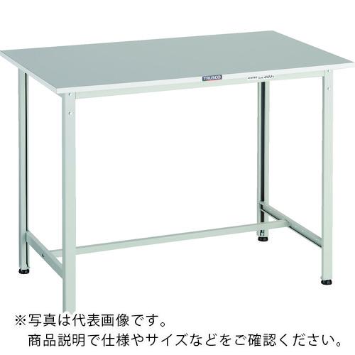 特長：RoHS2対応のリノリューム天板です。立ち作業に適した高さで一定の作業姿勢を保つことができ、作業者の腰痛対策、また作業効率の向上にもつながります。リノリューム張天板を使用し、表面は細かい凹凸があり滑りにくく、適度な弾力性があります。防...