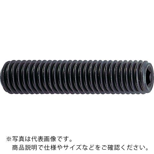 特長：SCM材を使用し、高い強度があります。仕様：寸法(mm)d：M2寸法(mm)L：3ねじピッチ(mm)：0.4強度区分：45H表面処理：黒染め（四三酸化鉄被膜）ねじ部長さ(mm)：3先端形状：クボミ先パッケージ：ボルトンパック（ブリスタ...