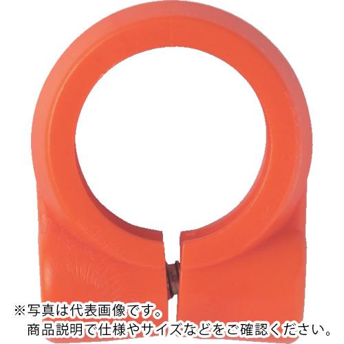 特長：材質はポリアセタール樹脂を使用しており、機械的強度、耐疲労性、寸法安定性、耐油、耐薬品性に優れています。また、使用温度域も-30℃〜+80℃と広いのが特長です。用途：ロングホース接続時の角度固定に使用します。仕様：穴径(mm)：1/2...