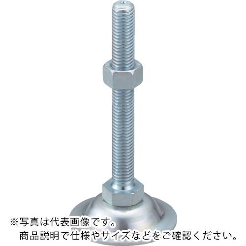 特長：最も標準的なアジャスターボルトで、許容荷重も大きいため、各種用途に適合します。用途：工作機械、自動販売機、コンベヤ、作業台、コンピューターラック、制御盤、理化学機械。仕様：許容荷重(kgf)：500ねじ寸法：M12×1.75ねじ長さ(...
