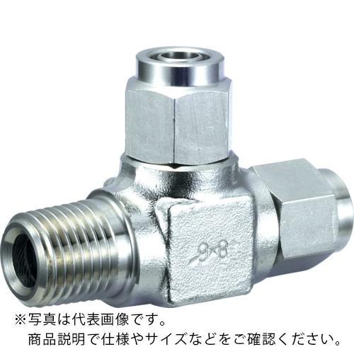 特長：フッ素樹脂チューブと接続します。用途：クリーンエアや純水配管、薬品、腐食性ガス配管に最適。食品・化学・医療・半導体製造など。シール部がなく、シール部分から腐食することがありません。仕様：適合チューブ外径(mm)：6適合チューブ内径(m...