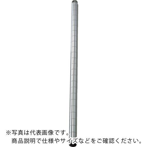 用途：メッシュラックの支柱の継ぎ足し用。仕様：品名：スチール製メッシュラック用継ぎ足し支柱　L450色：シルバー長さ(mm)：462支柱径(mm)：25.4継ぎ足し仕様ねじ部：上部めねじ×下部おねじ材質／仕上：スチール表面処理:ニッケルクロ...