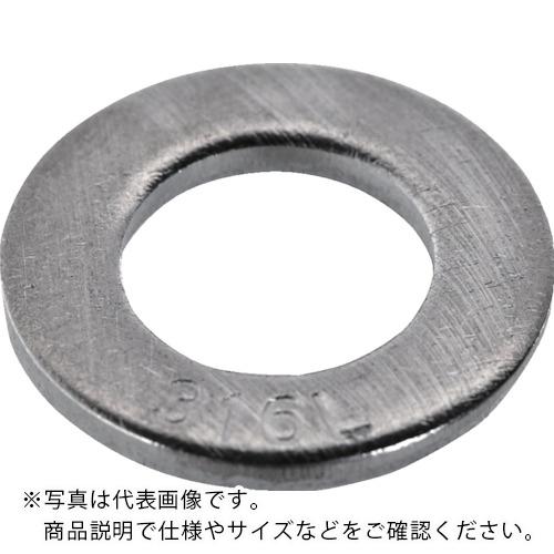 特長：おねじの頭あるいはナットが母材に食い込まないための一般的な平ワッシャーです。仕様：呼び径：M12外径(mm)：26内径(mm)：12.5厚さ(mm)：2.0ワッシャー種類：平ワッシャ(JIS)パッケージ：ボルトンパック（ブリスター）材...
