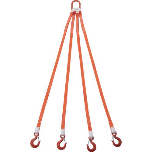 特長：ベルトスリングを使用しているので、軽量で作業性が向上します。吊り具全体での使用荷重を設定しているので、吊荷の重さに合わせて選定できます。楕円形のリンクを使用しておりますので、クレーンフックに引っ掛けやすいです。用途：建築・土木現場・各...