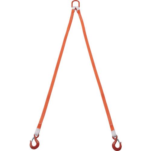 特長：ベルトスリングを使用しているので、軽量で作業性が向上します。吊り具全体での使用荷重を設定しているので、吊荷の重さに合わせて選定できます。楕円形のリンクを使用しておりますので、クレーンフックに引っ掛けやすいです。用途：建築・土木現場・各...