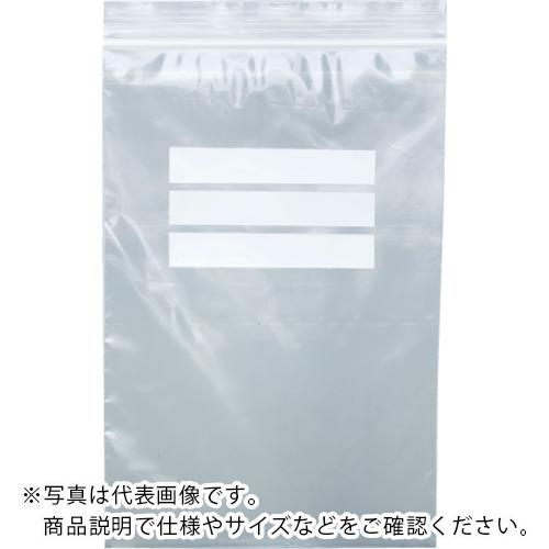 特長：縦長タイプのポリ袋です。タイトル文字が書ける白枠付です。チャック付ですので小物の分類や部品などの保護に最適です。中身がよく見える透明タイプです。用途：部品などの保管、管理。仕様：色：透明縦(mm)：200横(mm)：140厚さ(mm)...