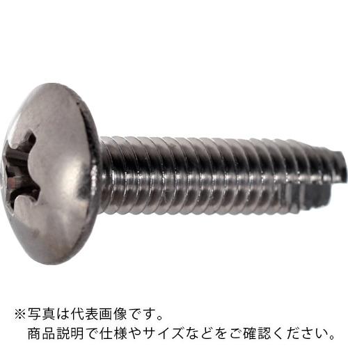 特長：小ねじと同じピッチ、タッピングで一番細かく、先端が少し絞っていて1/4カットしています。カット部が相手材を削る刃の役割をします。主に構造用鋼、非金属用です。ヘキサゴンパック入りです。仕様：寸法(mm)d：M4寸法(mm)L：10ねじピ...