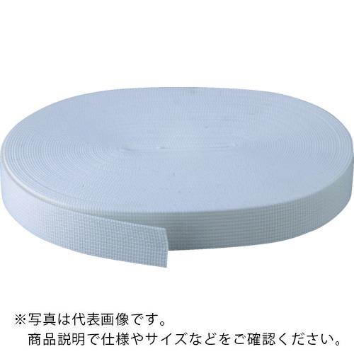 特長：6色のカラーバリエーションで作業を効率化できます。任意の長さでカットできるフリーサイズタイプです。専用金具と組み合わせて簡易結束ベルトとして使用できます。用途：物品の簡易的な結束。引越し荷物の結束。仕様：色：白幅(mm)：50長さ(m...