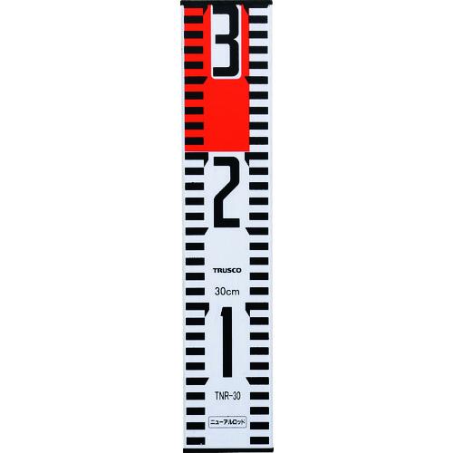 特長：軽くて丈夫なアルミ製標尺です。2本のロッドを組み合わせて使用する際は、検測金具「TKK」をご使用ください。縦・横（裏表）5mm、10mm目盛付です。赤白20cm間隔です。中央にリブを入れ、反り・曲げ・折れに強い構造です。用途：現場記録...
