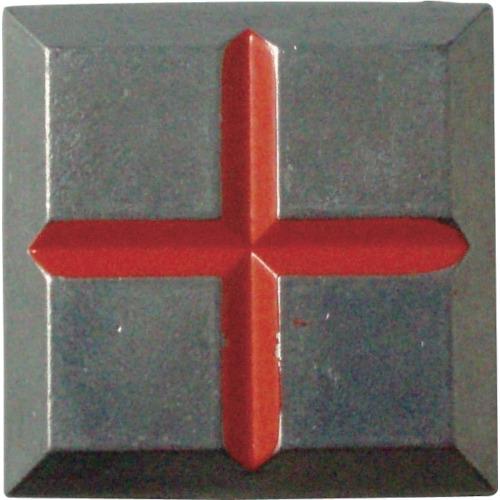 特長：測量標識のポイントに使用します。付属の取り付けボルトを使用する埋め込み式です。用途：測量標識のポイントに。仕様：縦(mm)：50横(mm)：50厚さ(mm)：10取付方式：埋込式埋め込み式材質／仕上：プレート部:アルミダイカスト取り付...