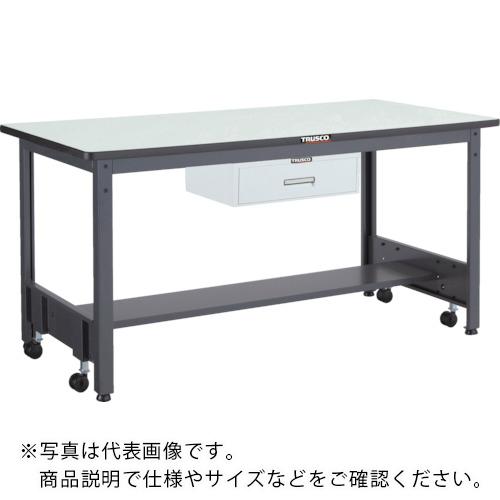 特長：移動に便利なキャスター内蔵の作業台です。深めの引出しが付いており、ゆとりのある収納・管理が可能です。引出しは使い勝手に応じて任意の場所に取り付け可能です。作業台にキャスターが取り付けてあるため、移動が必要な際には簡単に移動することがで...