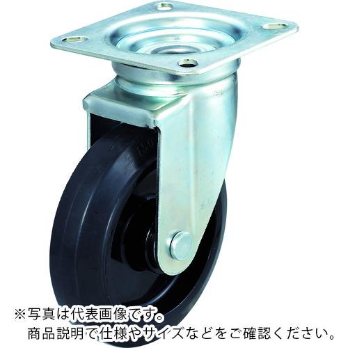 特長：従来のプレス製ホイールゴム車よりも約10%軽くなっています。用途：事務機器や家具、運搬車や軽量ラック等、幅広い用途に。仕様：許容荷重(daN)：100許容荷重(kgf)：102.0車輪径D(mm)：100車輪幅(mm)：32取付高H(...